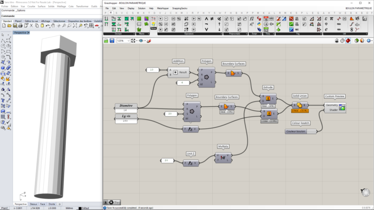 Grasshopper, la programmation visuelle de Rhino pour tous